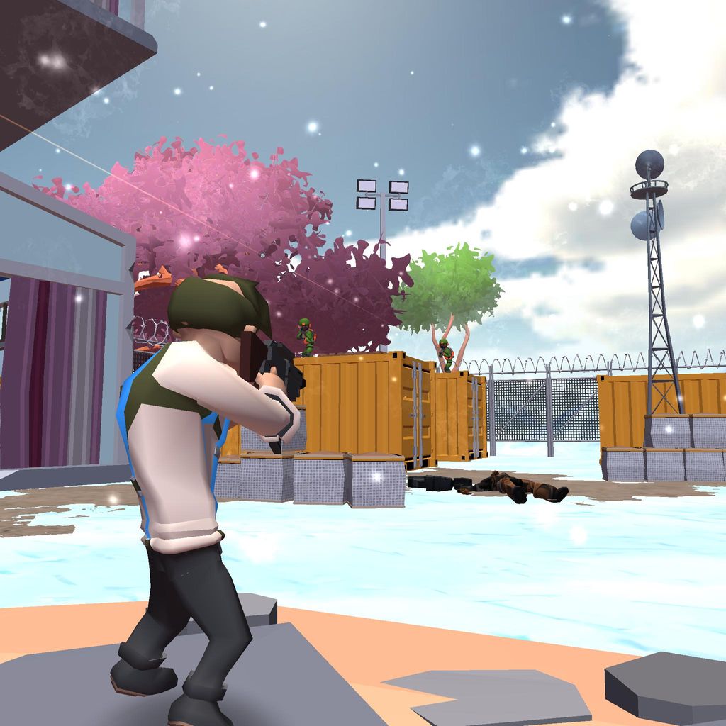 Unity Play | cop vs Robot game