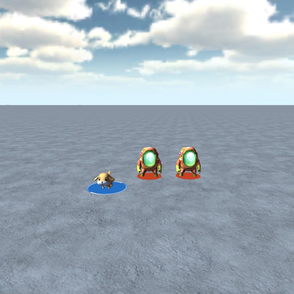 Unity Play | Dog Vs. Aliens in Parachute Cute Dogs Maymo game