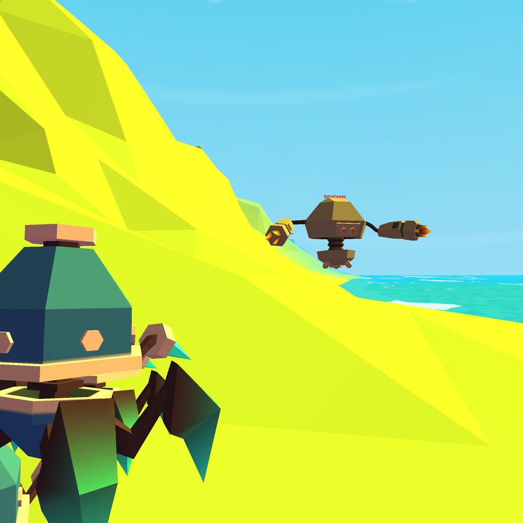Unity Play | robot island game