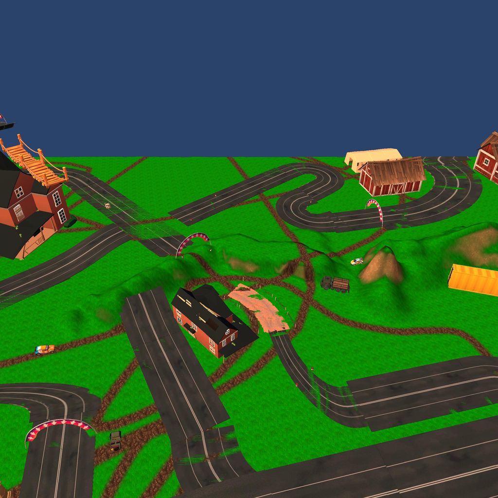 Unity Play | rugged moutain racing game