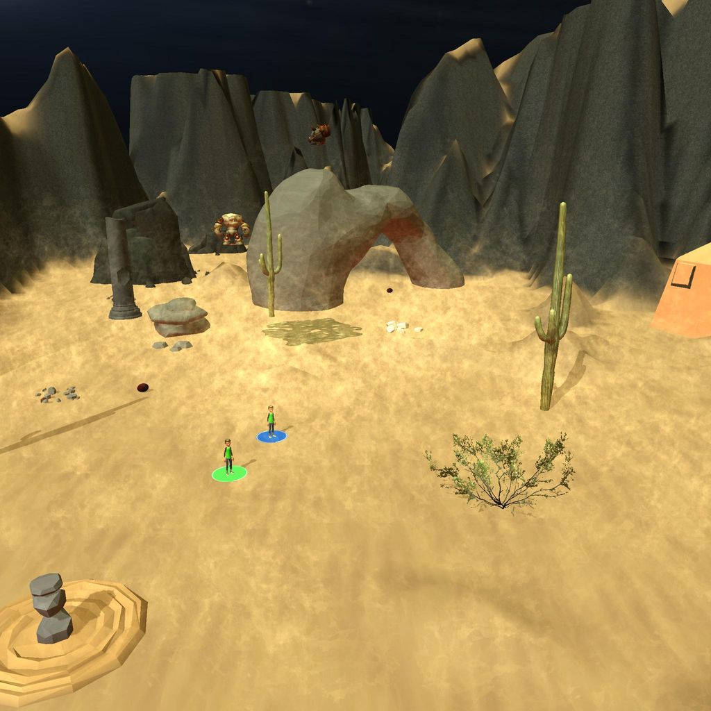 Unity Play | the desert valley game