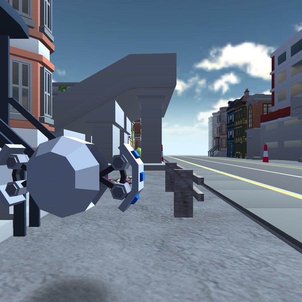 Unity Play | Robot break in 4 game