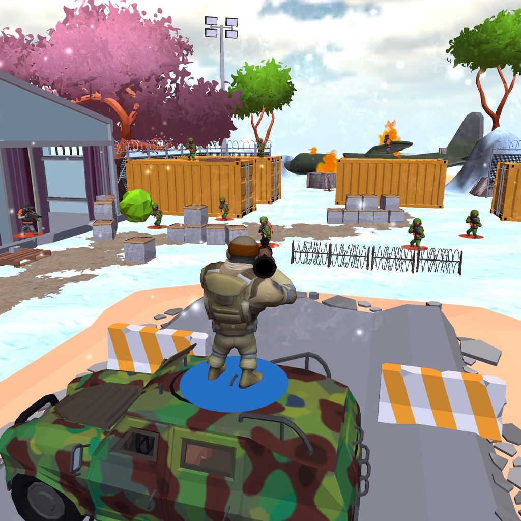 Unity Play | red vs. blue war game
