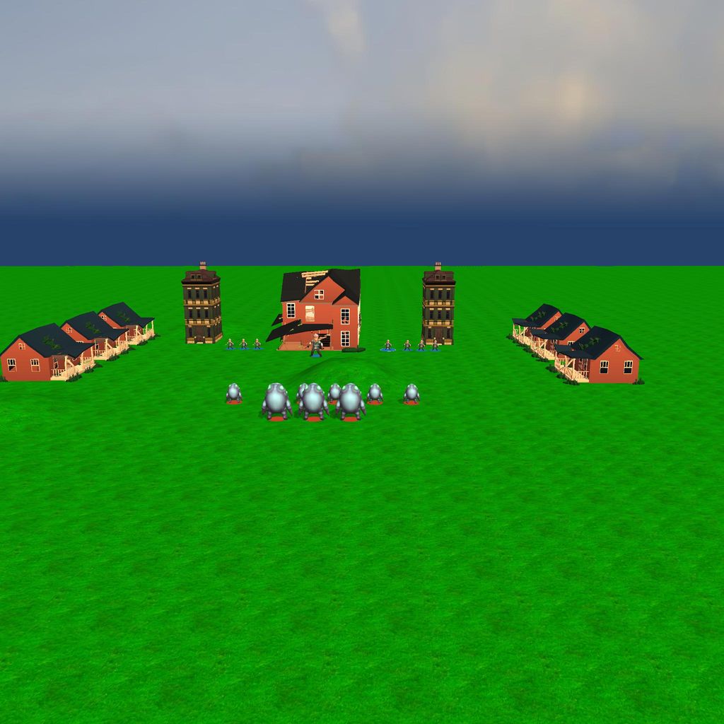 Unity Play | Monsters vs Humans (Alpha0.6.5) game