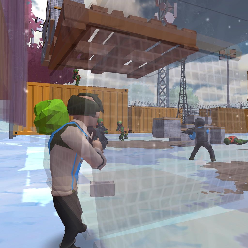 Unity Play | lucha del equipo Azul VS Rojo game