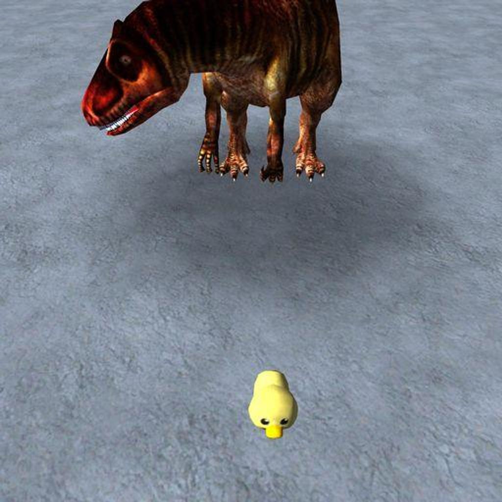 Unity Play | insane duck vs dino game