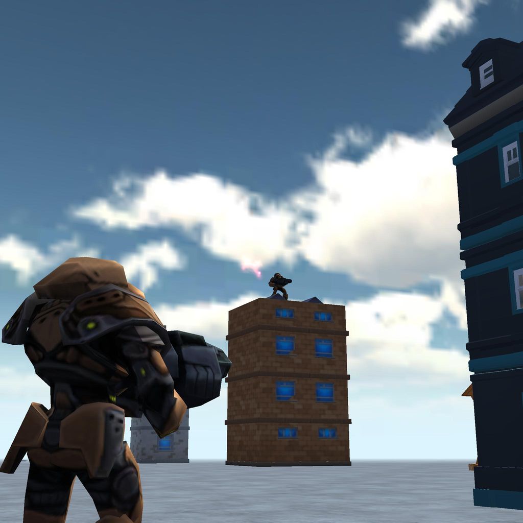 Unity Play | 2vs2 game