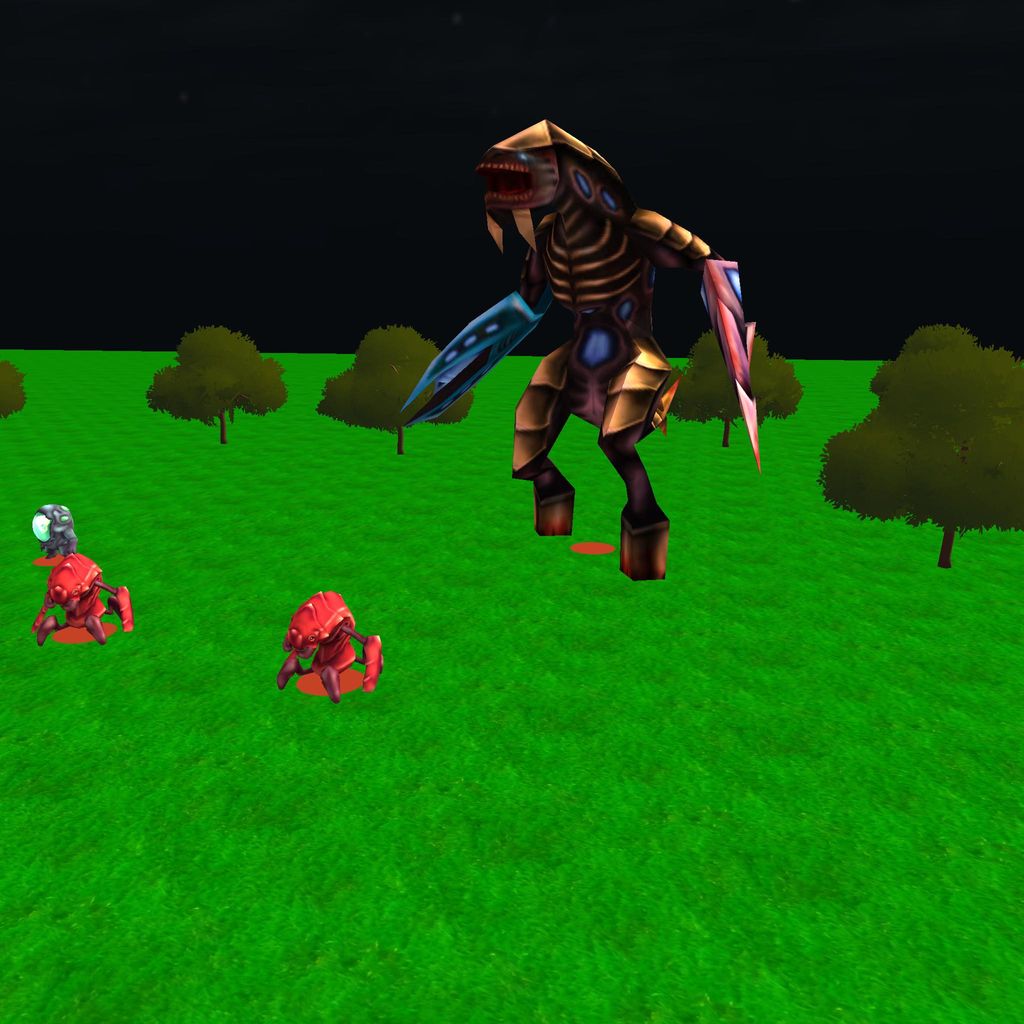 Unity Play | humans vs aliens game