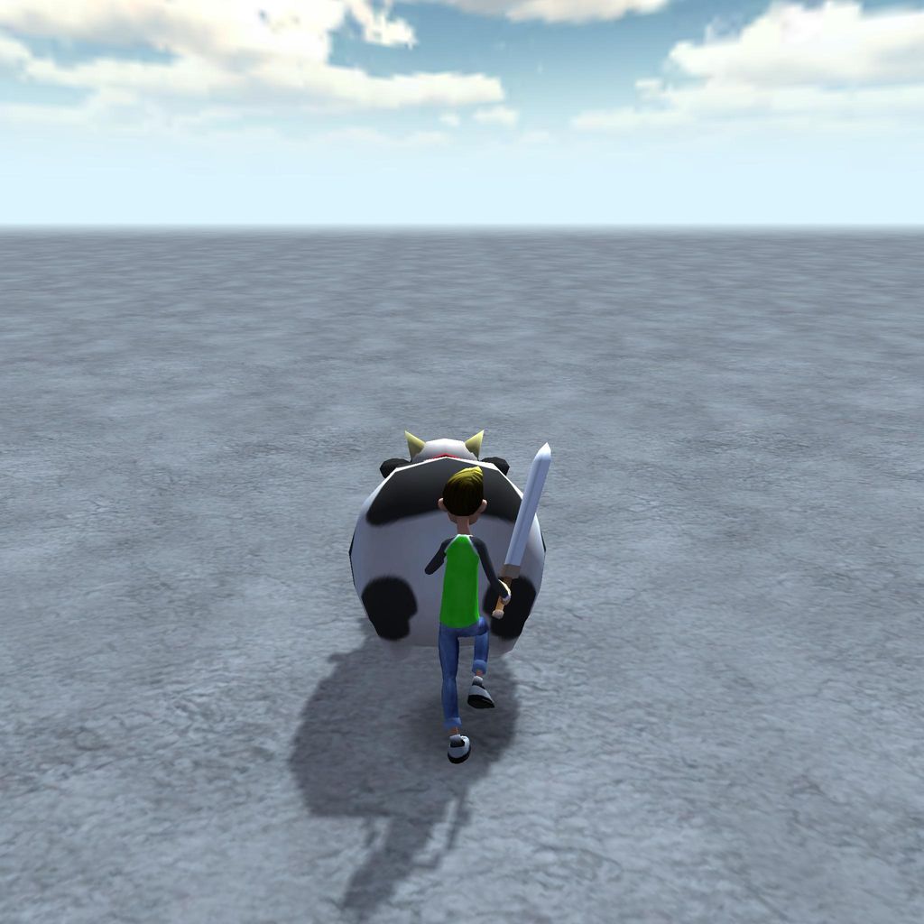 Unity Play | Obstacle horse cows game