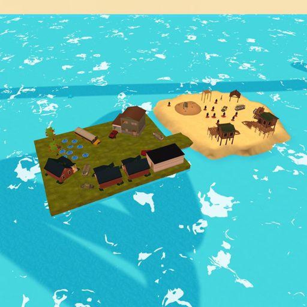 Unity Play | People island vs soldier island game