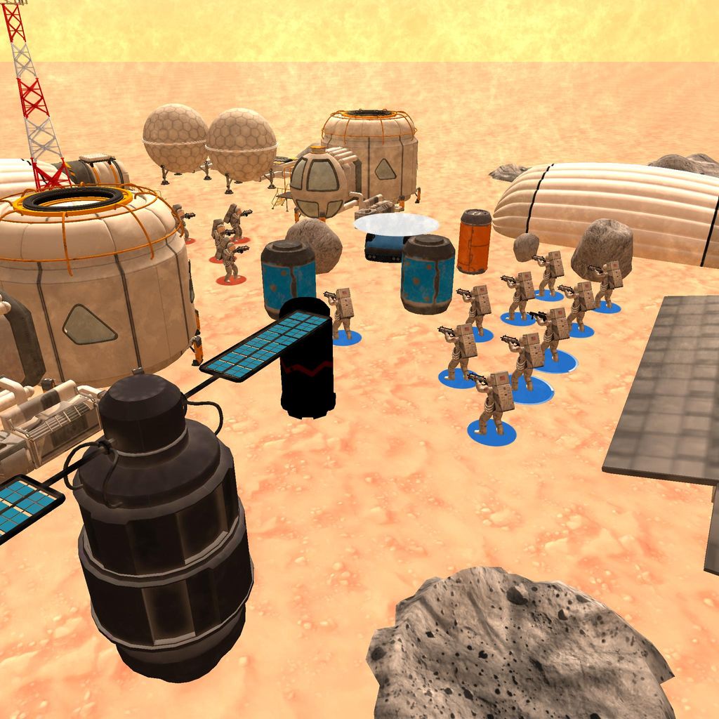 Unity Play | super hard mars defence game