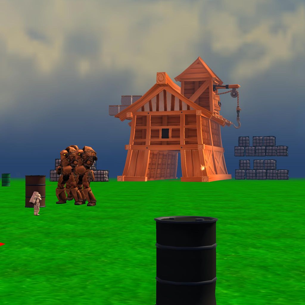 Unity Play | FIGHT AND RUN game