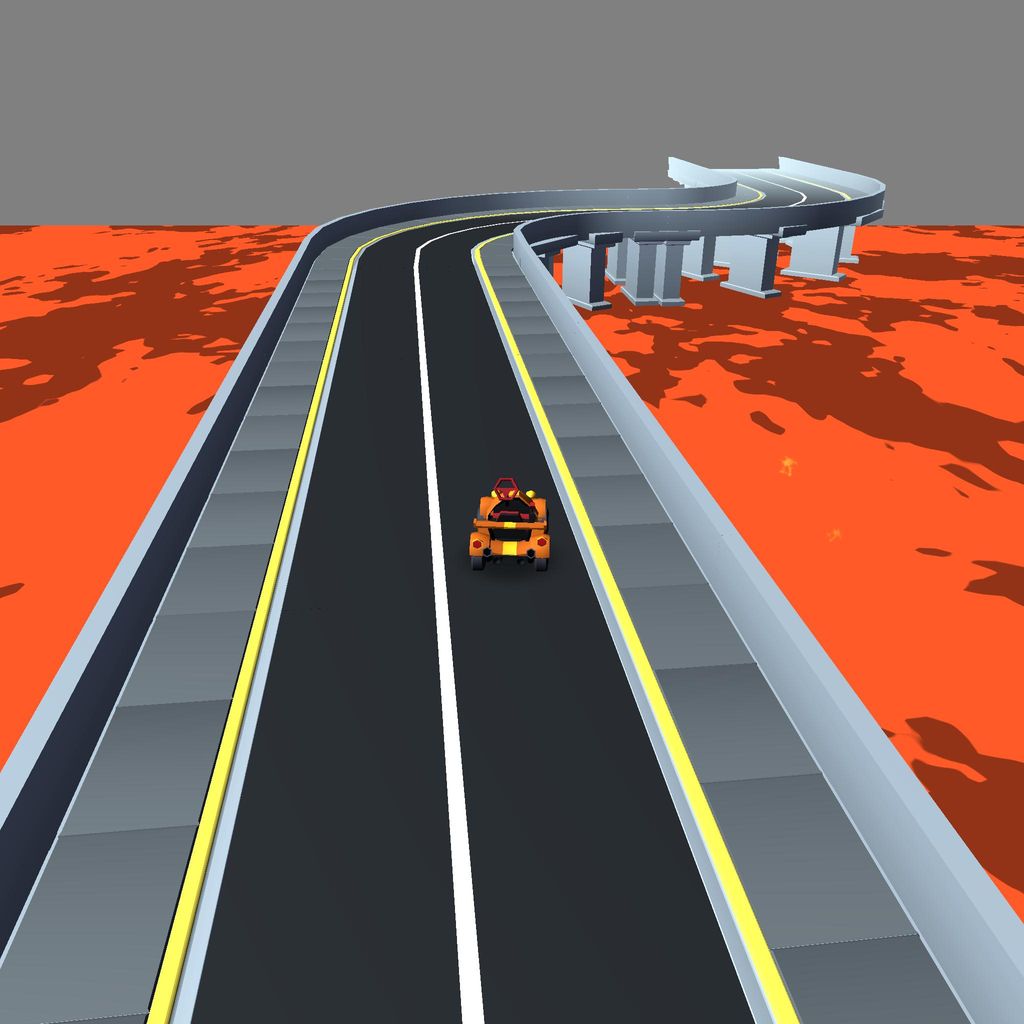 Unity Play | flor is lava car game