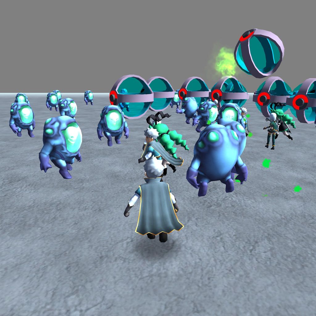 Unity Play | ALIEN VS HUMANS game