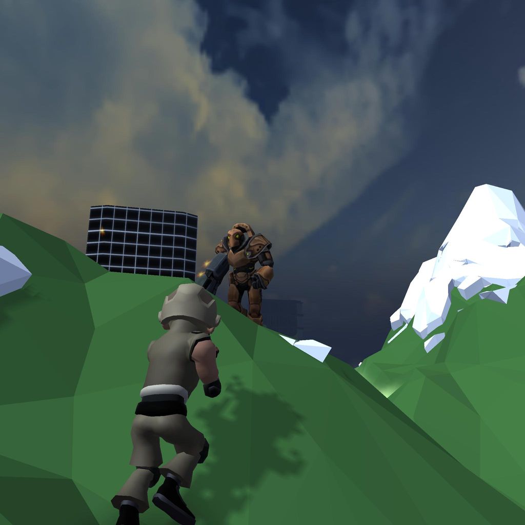 Unity Play | Mountain tdm border war game