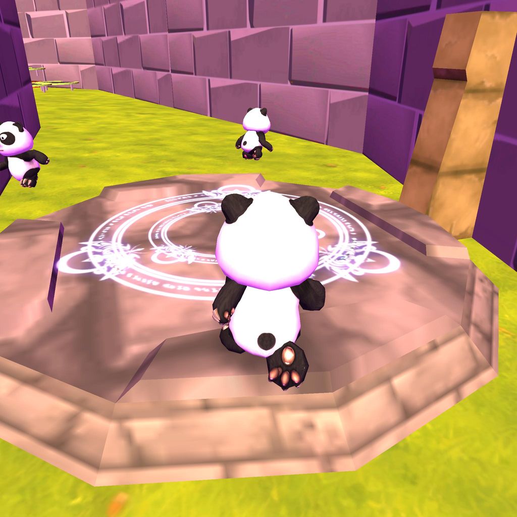 Unity Play | cute panda race game