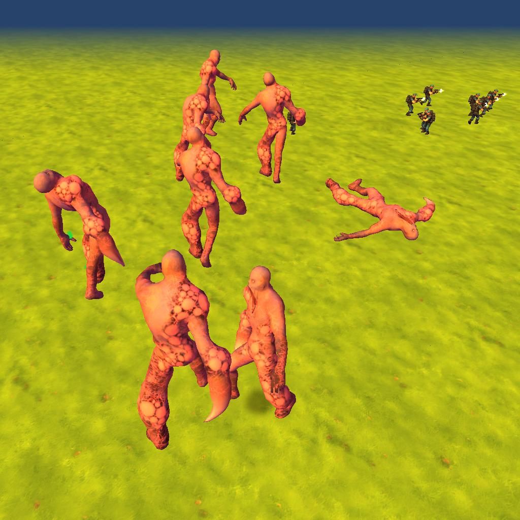 Unity Play | Zombies Vs Humans game