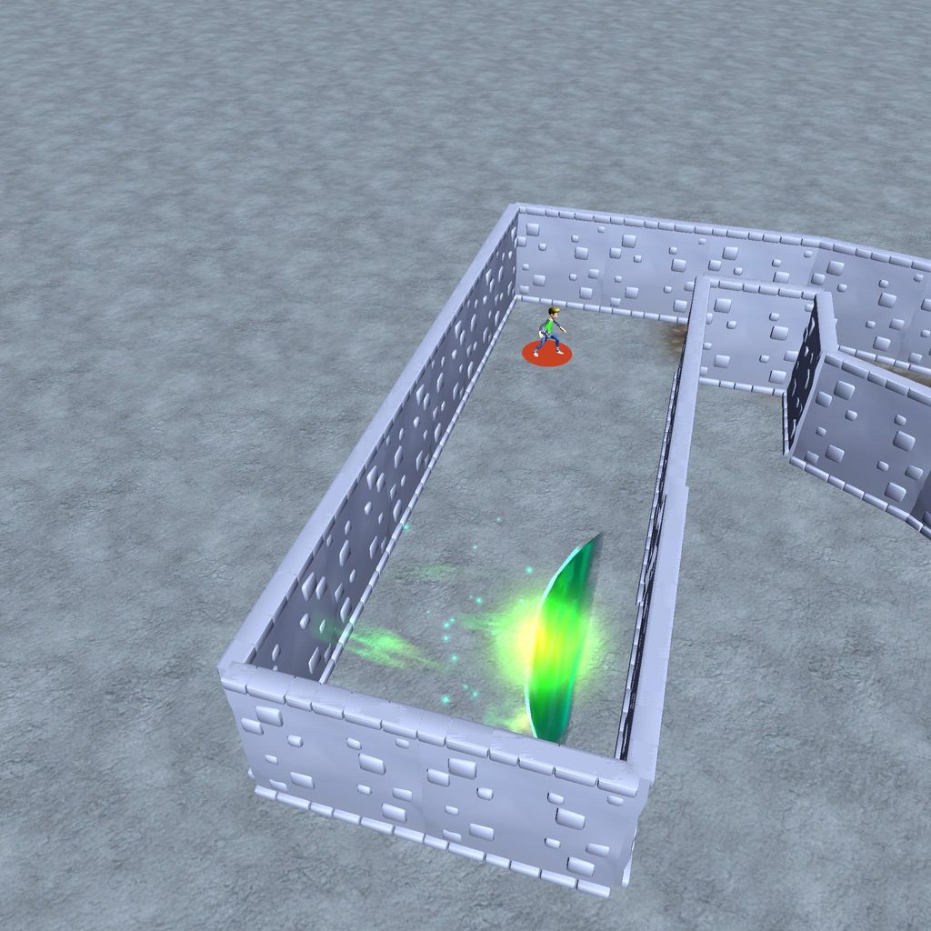 Unity Play | run from a bad guy game