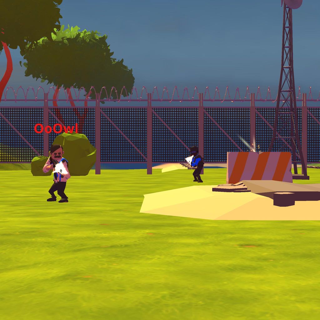 Unity Play | SHOT BLUE VS RED game