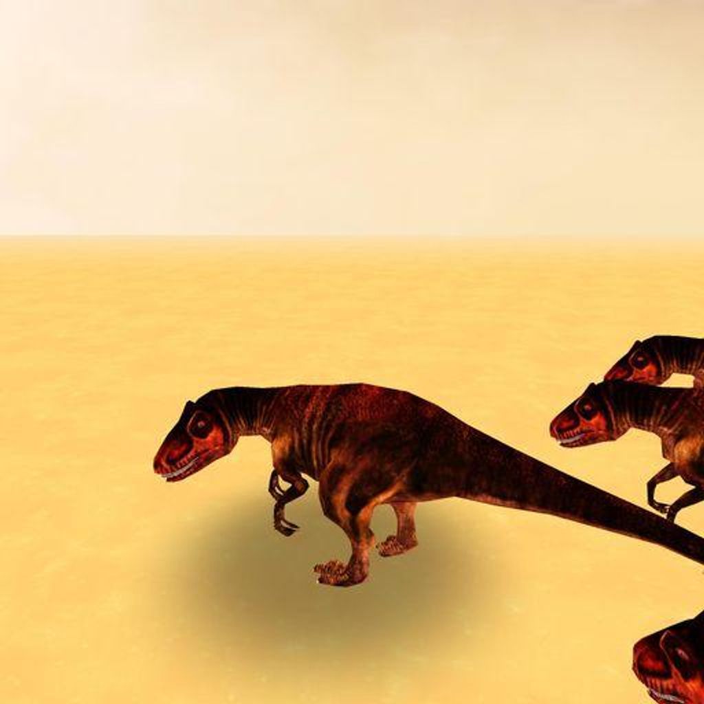 Unity Play | Jurassic park versus humano game