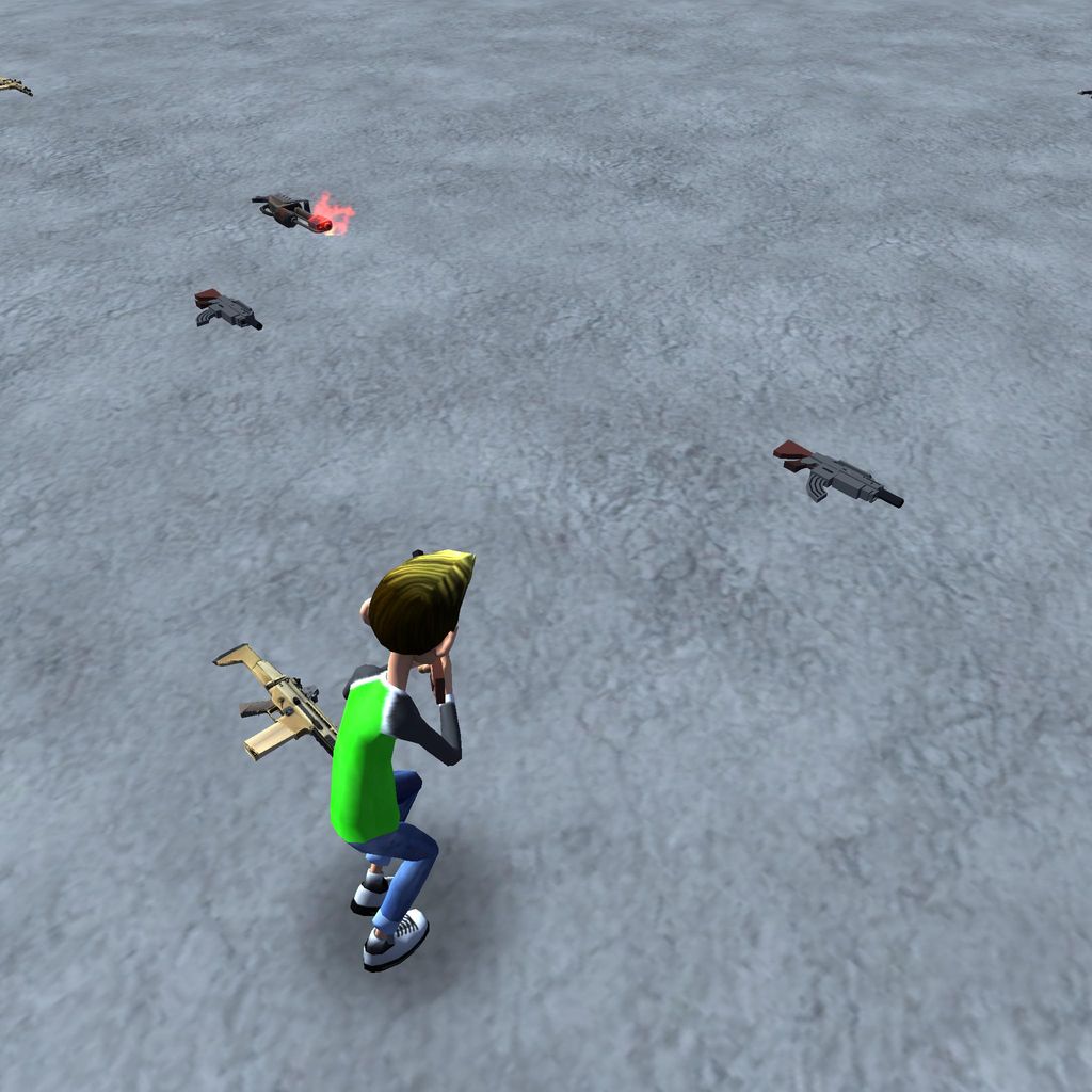 Unity Play | humano vs aliens game