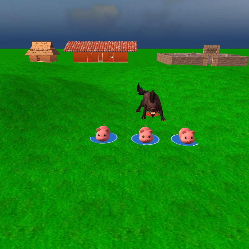 Unity Play | The Three Little pigs game