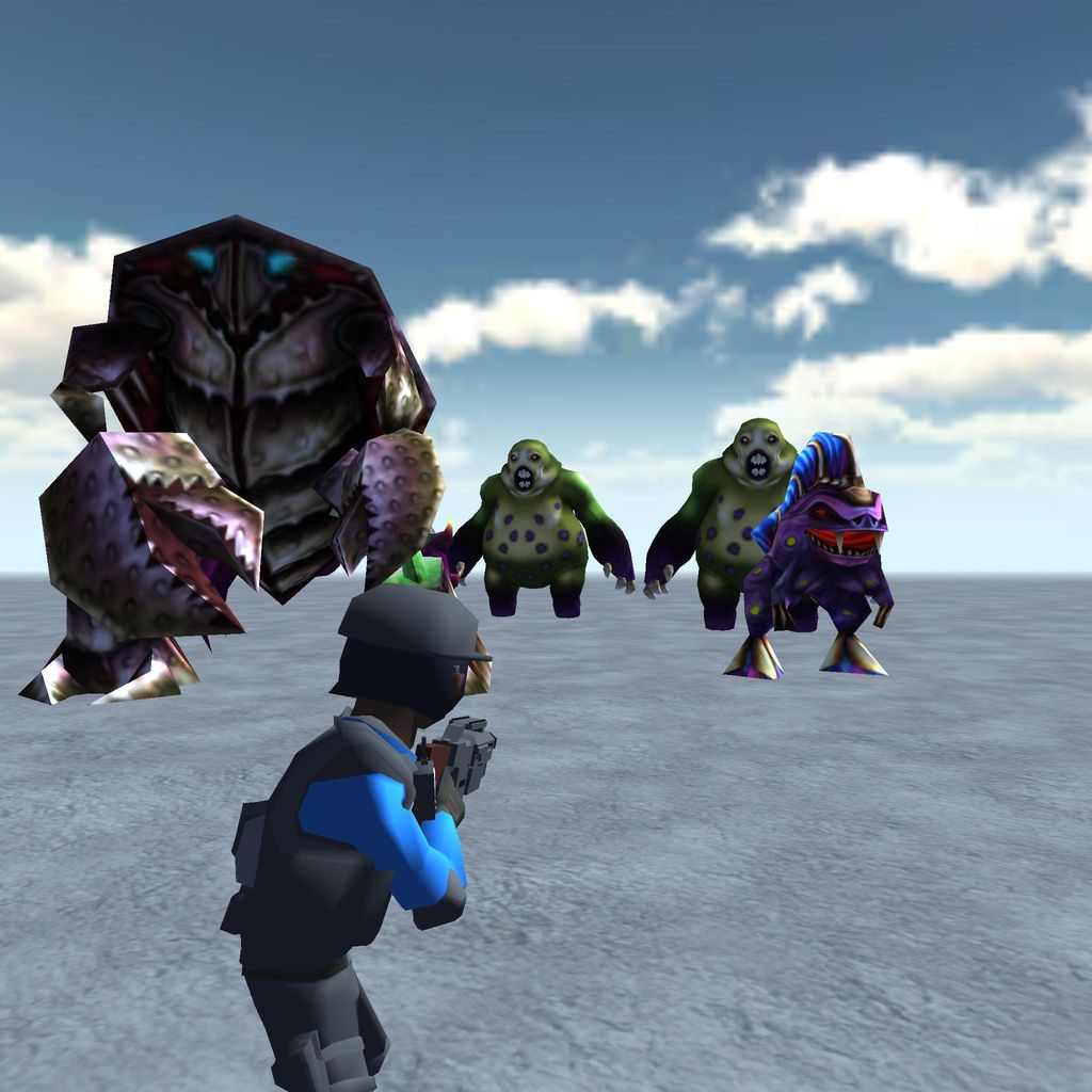 Unity Play | fight with monster game