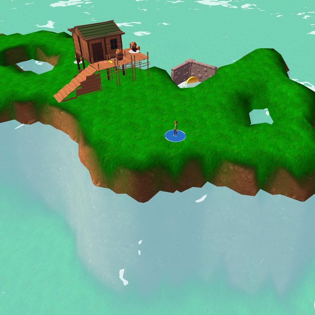 Unity Play | Pulau terpencil game