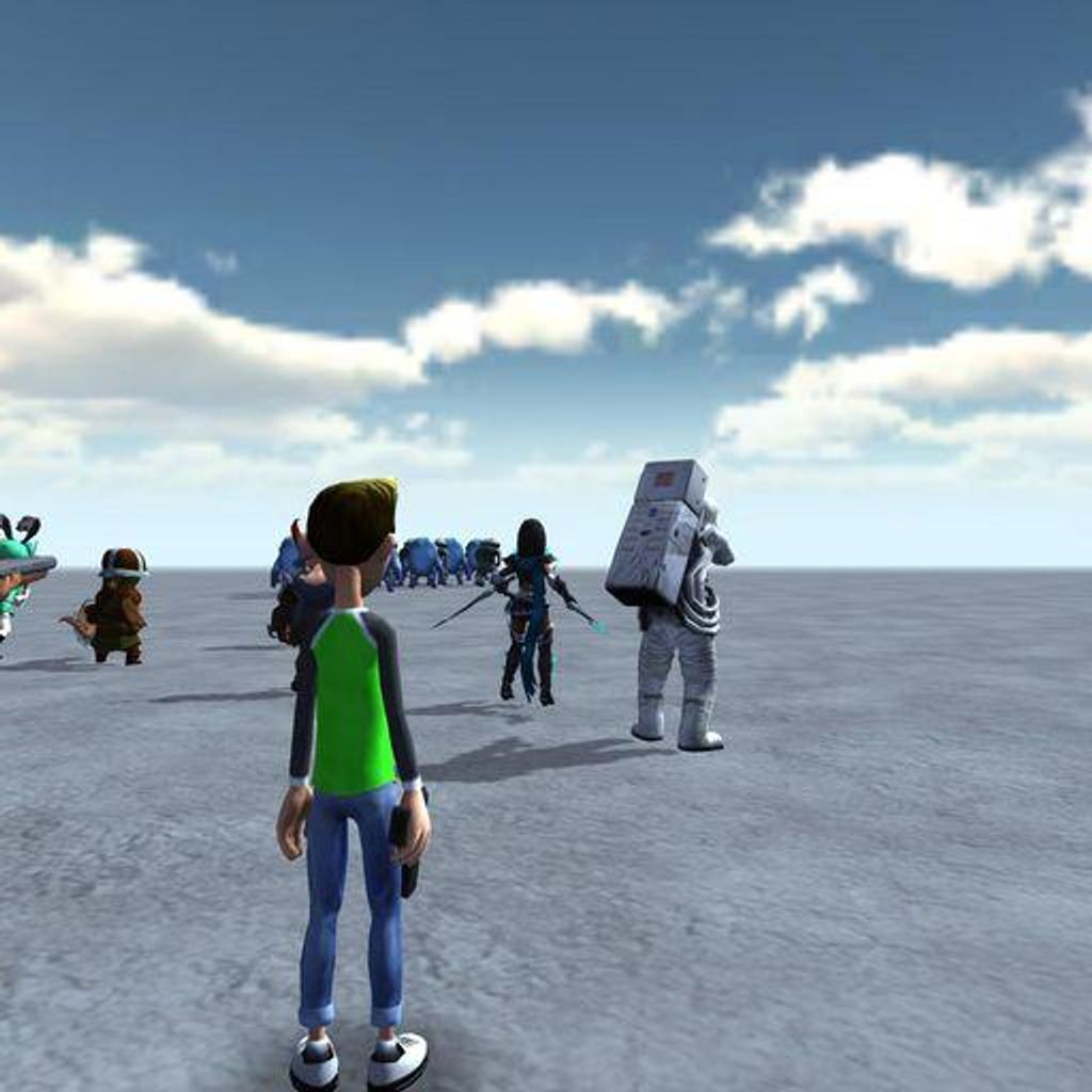 Unity Play | Humans vs Aliens game