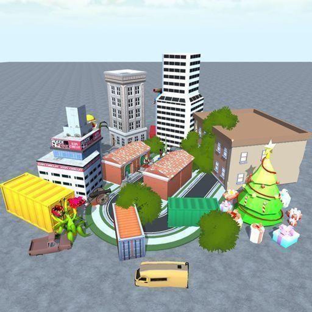 Unity Play | Free town template game