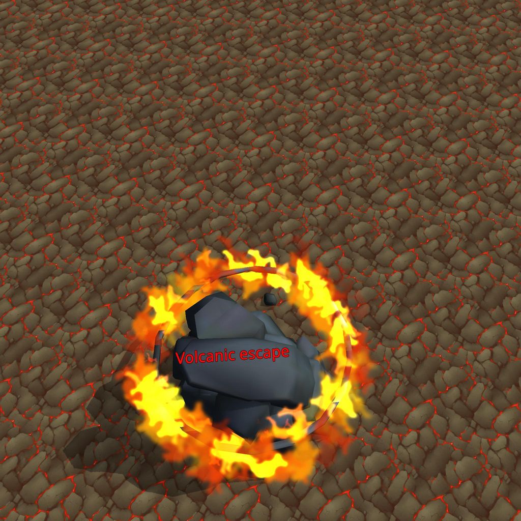 Unity Play | Volcanic escape game