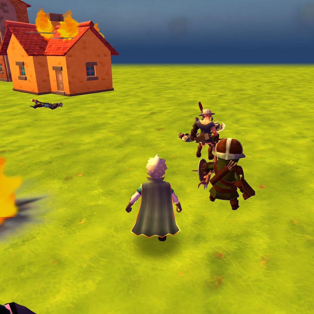 Unity Play | skeleton invasion (escape to the Volcanic world) game