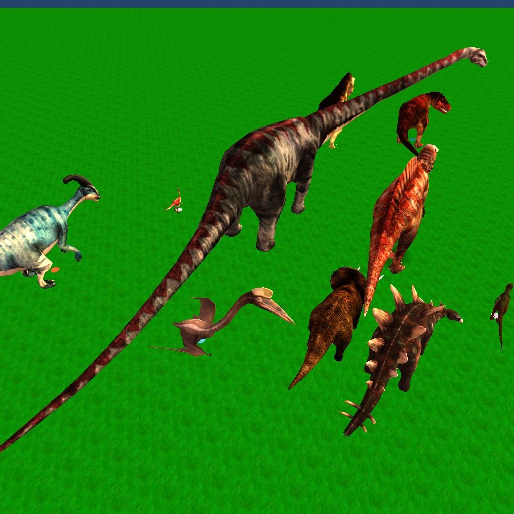Unity Play | lucha de dinosaurios game