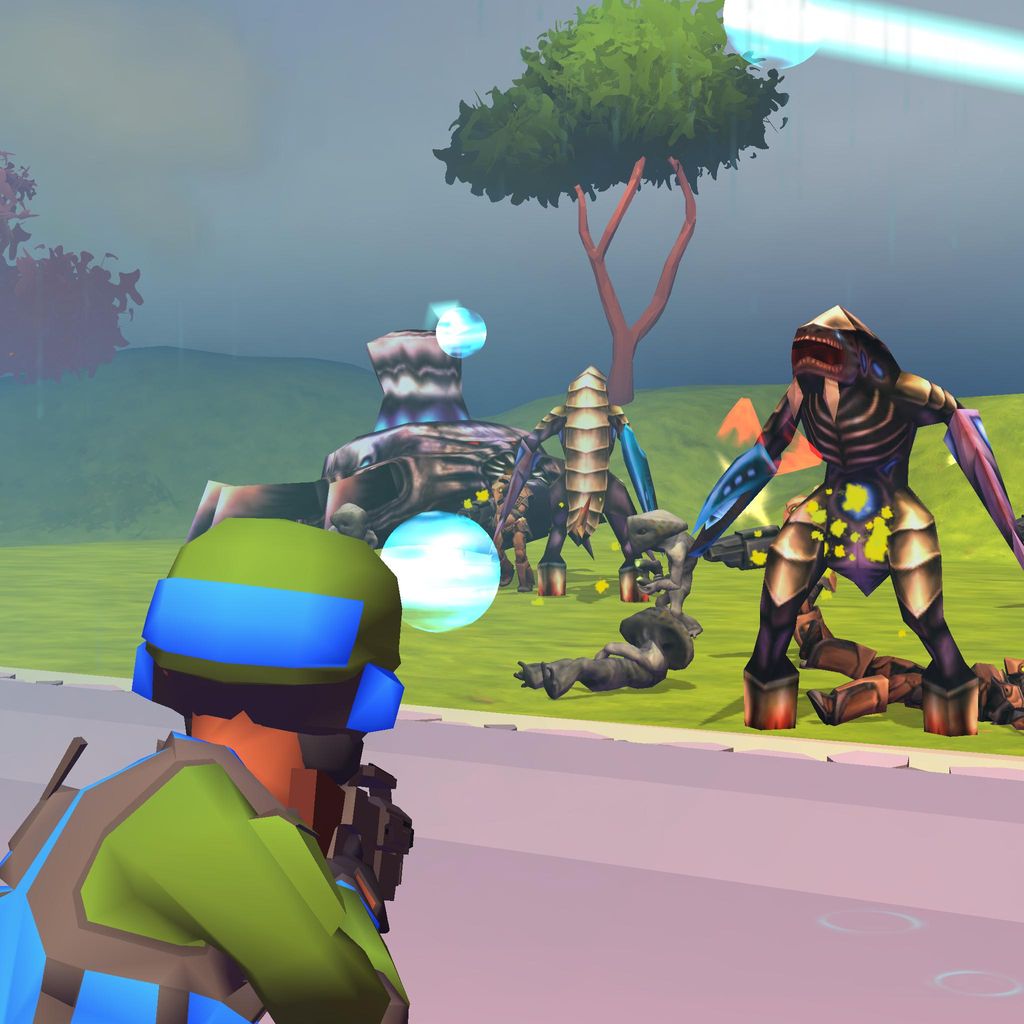 Unity Play | Human vs Aliens game