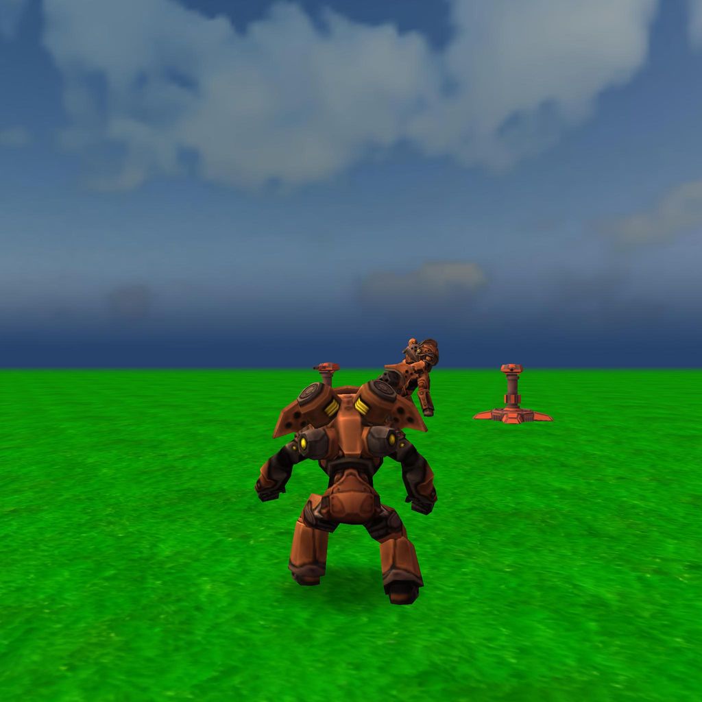 Unity Play | wild robot boss battle game