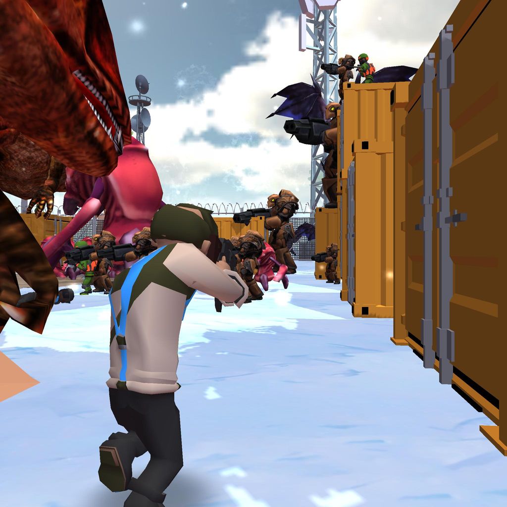 Unity Play | FPS shooter game with monsters game