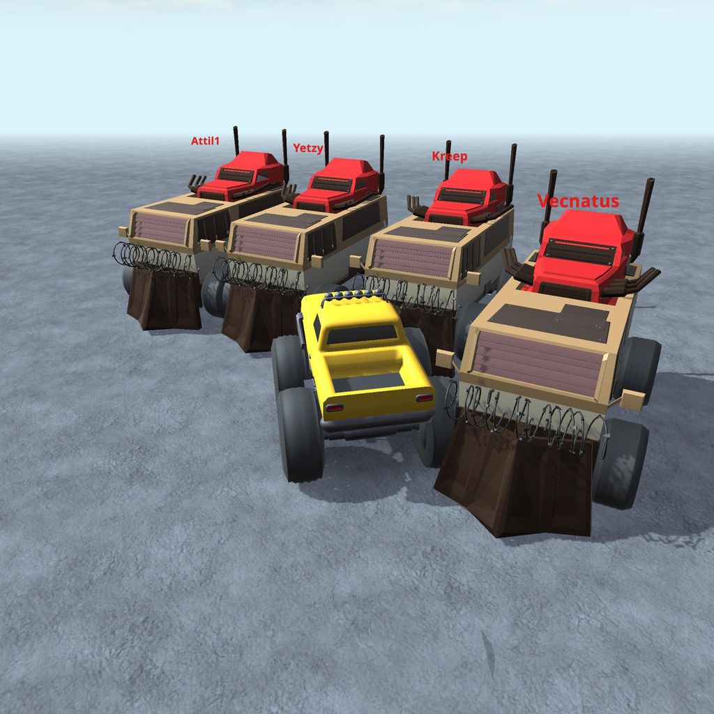 Unity Play | monster trucks wars game