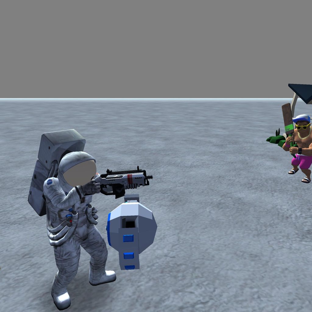 Unity Play | aku menghancurkan alien game