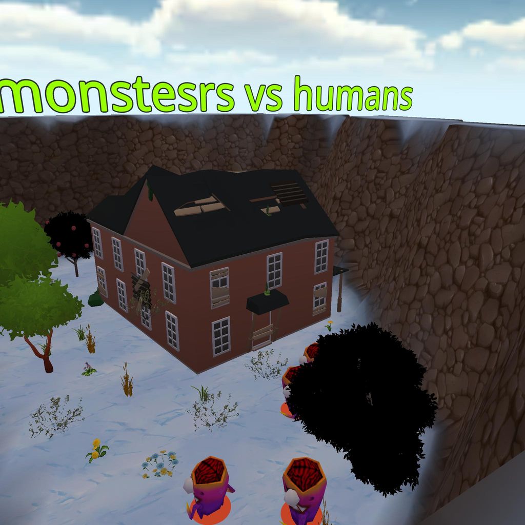 Unity Play | monsters vs humans game