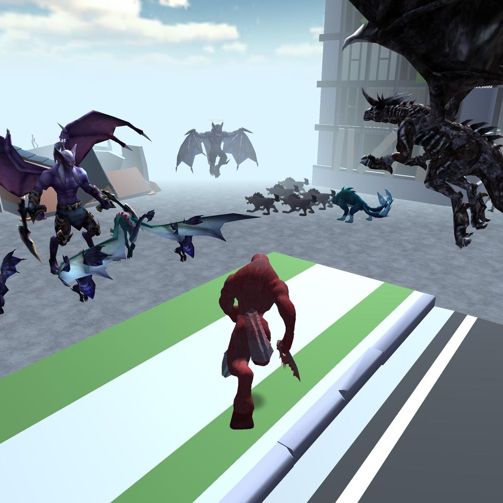 Unity Play | Monster City game