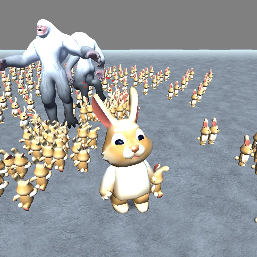 Unity Play | red rabbit green gorilla war war wars wars wars wa game