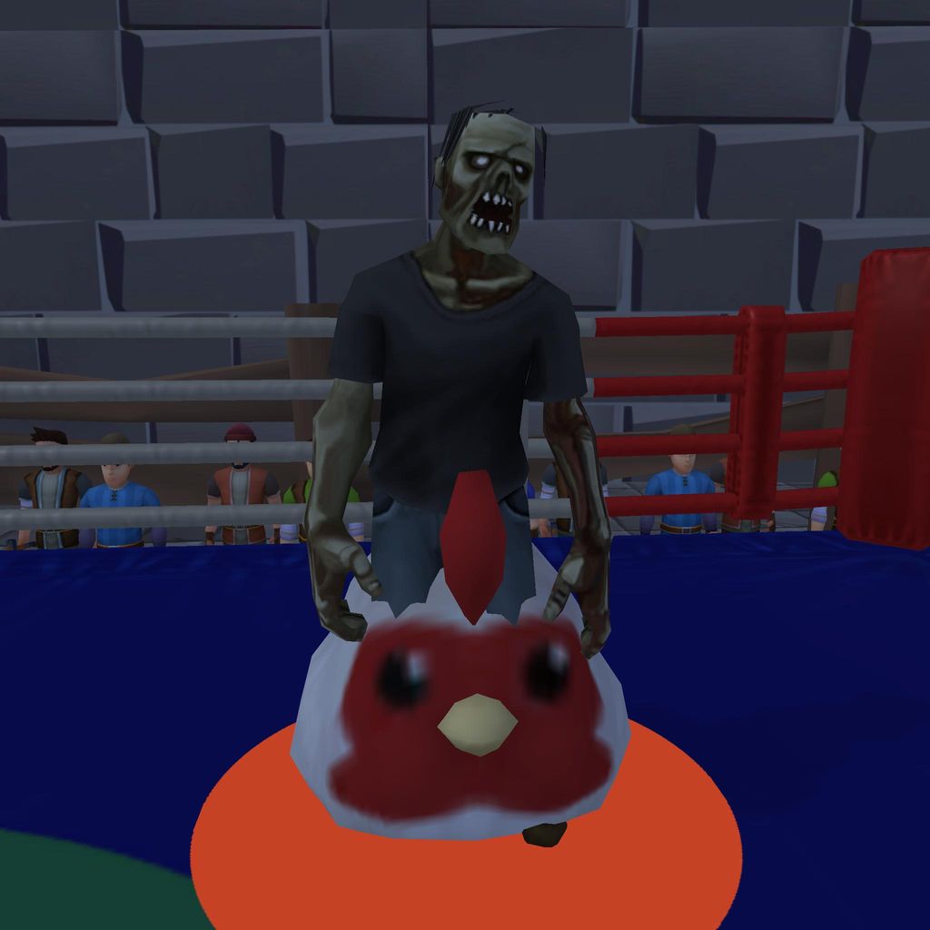 Unity Play | Chicken jockey fight! game