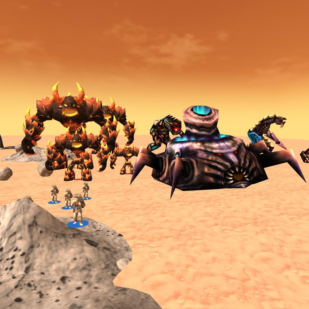 Unity Play | The Great Alien Attack game