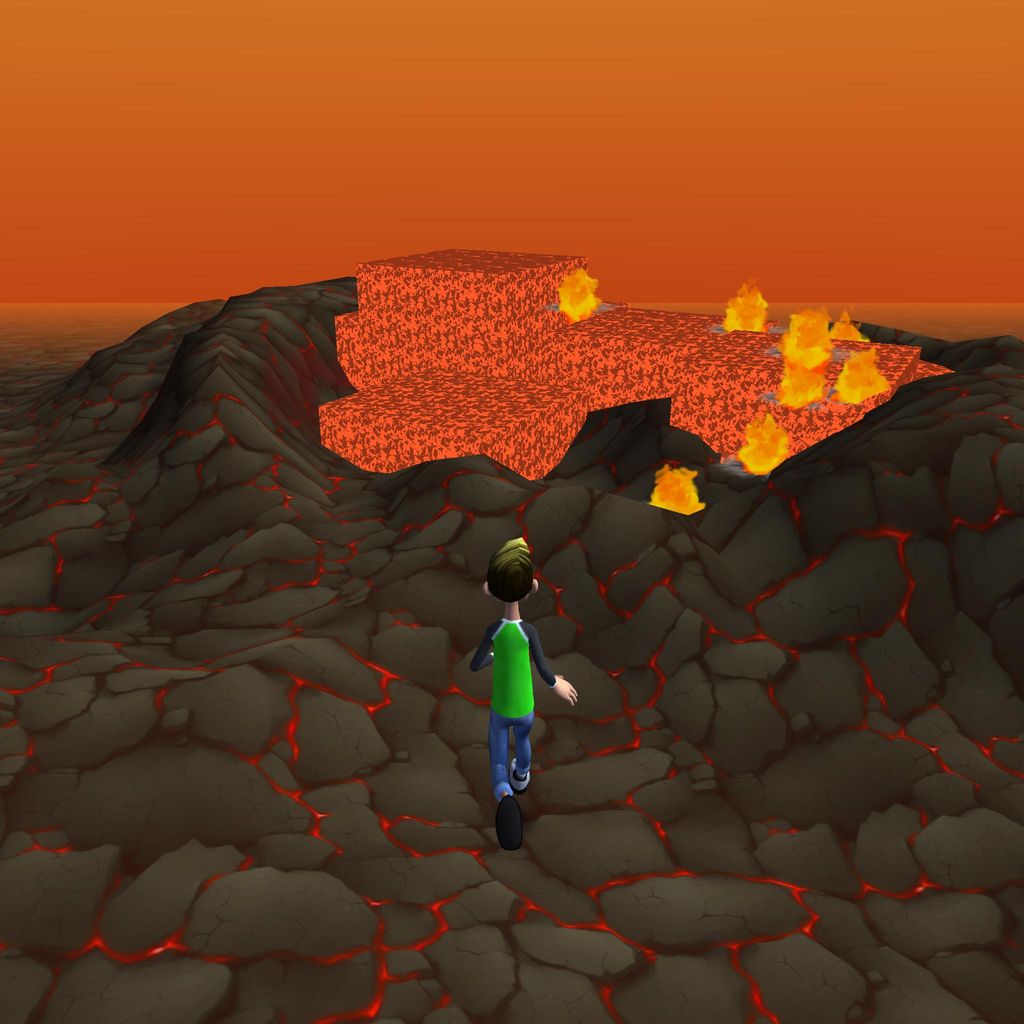 Unity Play | volcano game