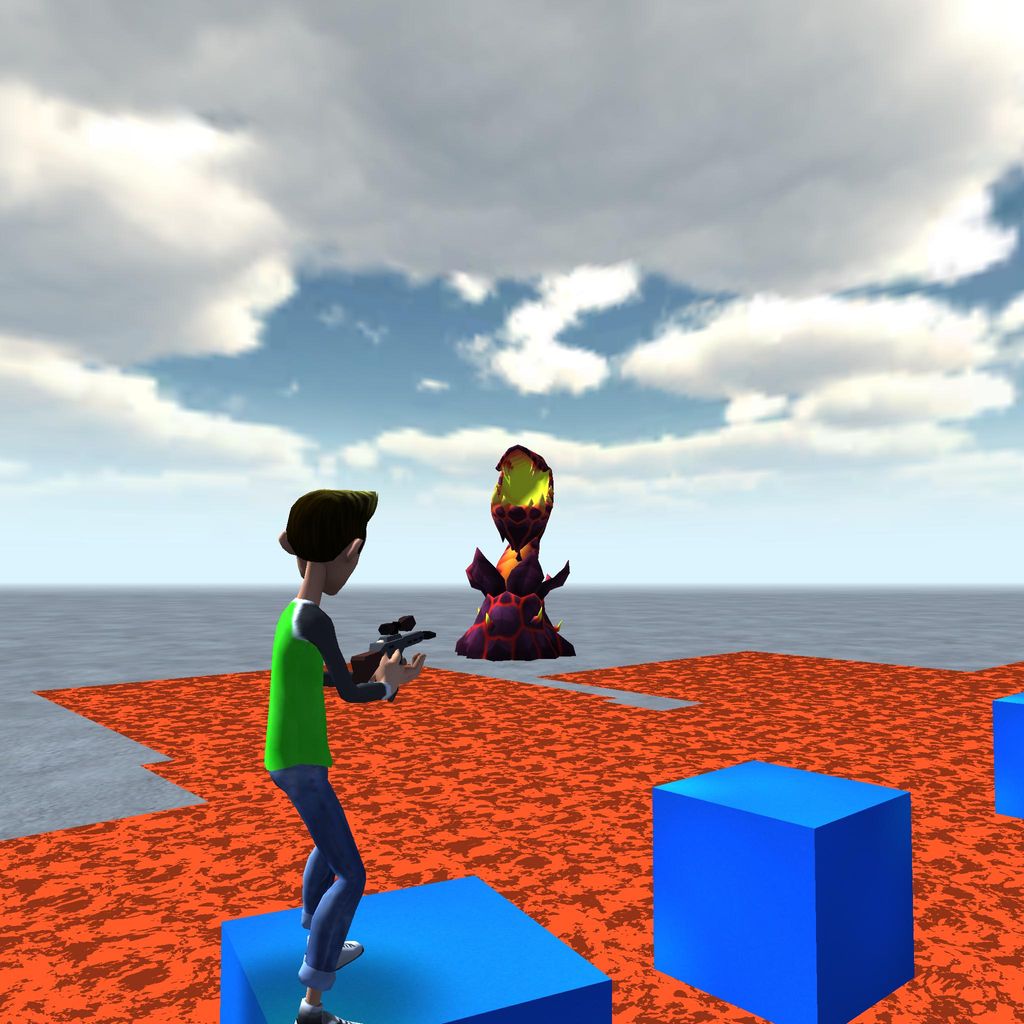 Unity Play | the floor is lava game