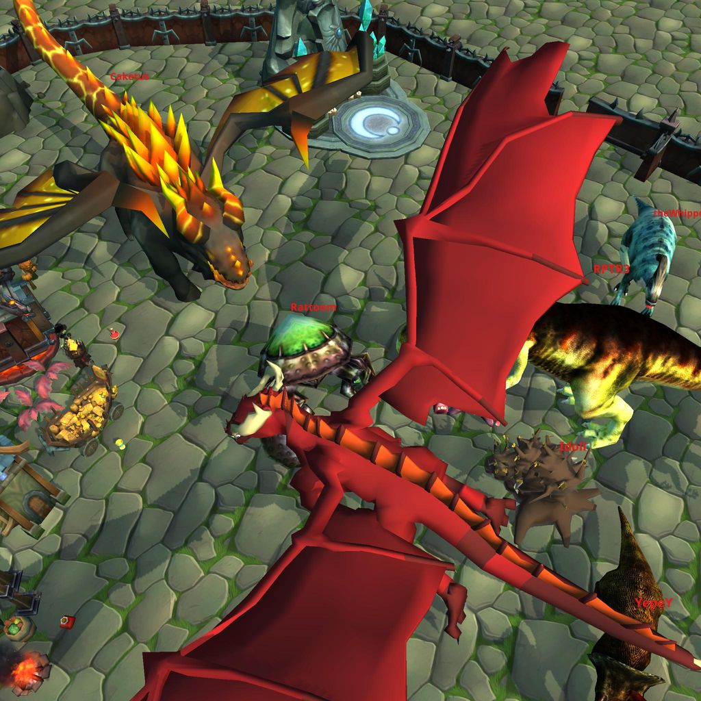 Unity Play | Dinosaur and dragons: dungeon arena game