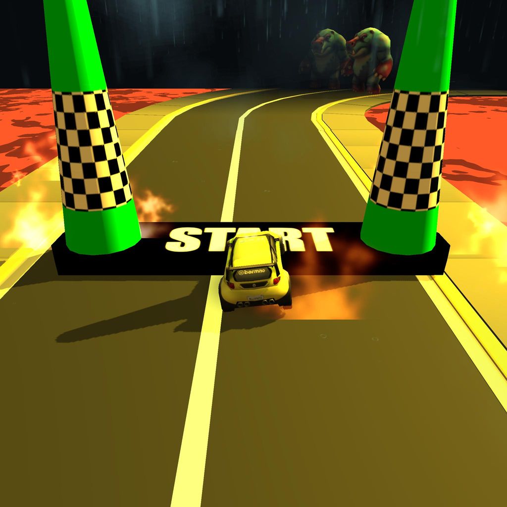 Unity Play | Taxi bossfight final boss racing game
