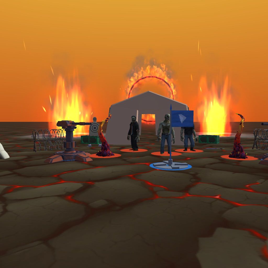Unity Play | Dead battle. The fire land game