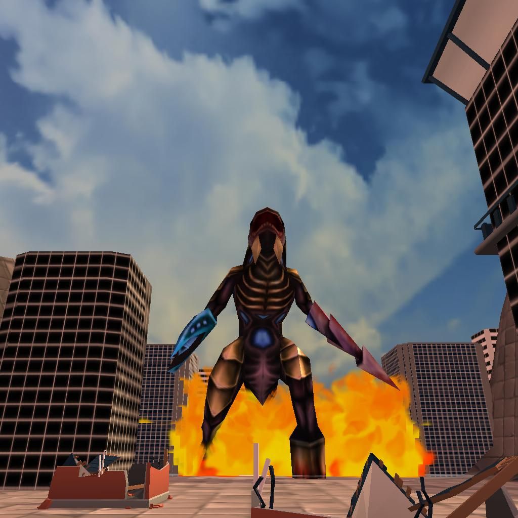 Unity Play | The godzilla attack on tokyo game