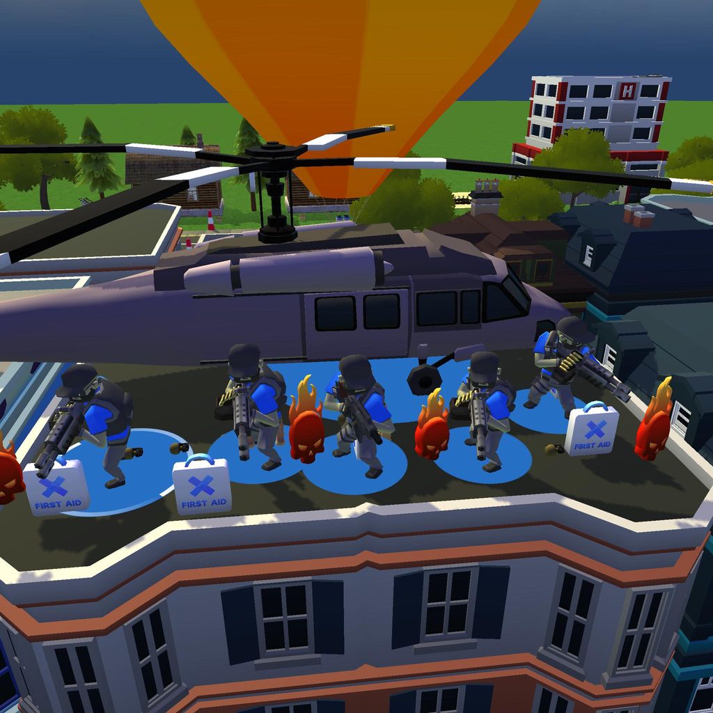 Unity Play | mission survival - team battle royal game